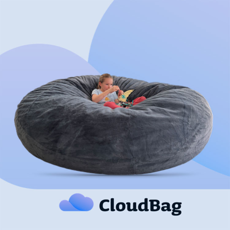 CloudBag | bean bag | memory foam beanbag for sale | memory foam pod Australia